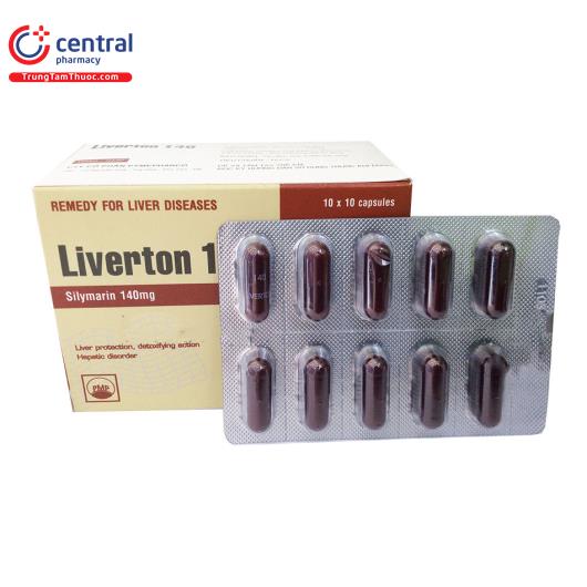[CHÍNH HÃNG] Thuốc Liverton 140 điều trị các bệnh về gan