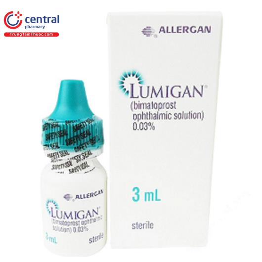 [CHÍNH HÃNG] Thuốc nhỏ mắt Lumigan 0.01% điều trị tăng nhãn áp