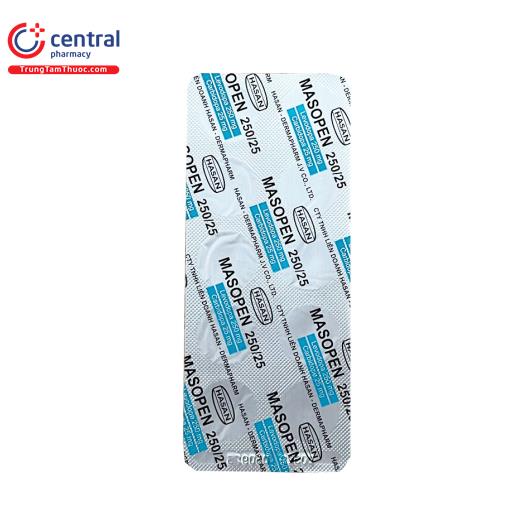 [CHÍNH HÃNG] Thuốc Masopen 250/25 điều trị triệu chứng Parkinson