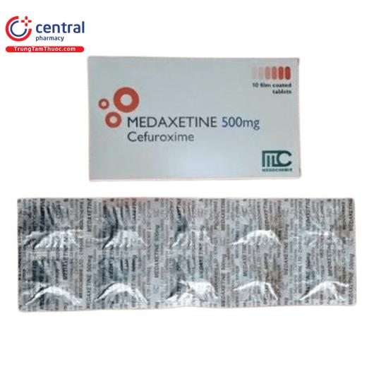 [CHÍNH HÃNG] Thuốc Medaxetine 500mg điều trị nhiễm khuẩn đường hô hấp