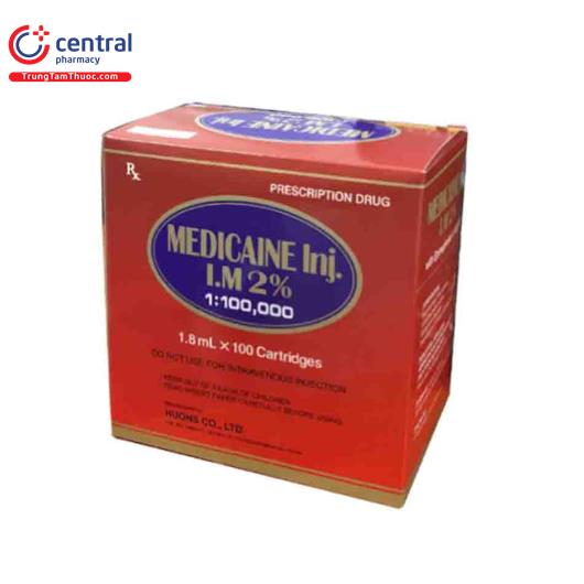 [CHÍNH HÃNG] Thuốc Medicaine Inj. 2- thuốc gây tê phẫu thuật