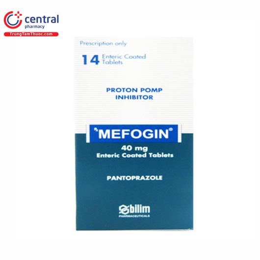 [CHÍNH HÃNG] Thuốc Mefogin 40mg - Điều trị viêm loát dạ dày-tá tràng
