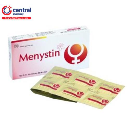 Thuốc Menystin - Điều trị viêm âm đạo do nấm hay vi khuẩn kị khí