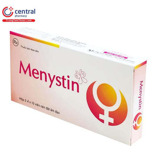 Thuốc Menystin - Điều trị viêm âm đạo do nấm hay vi khuẩn kị khí