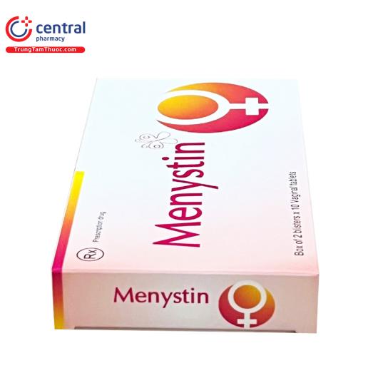 Thuốc Menystin - Điều trị viêm âm đạo do nấm hay vi khuẩn kị khí