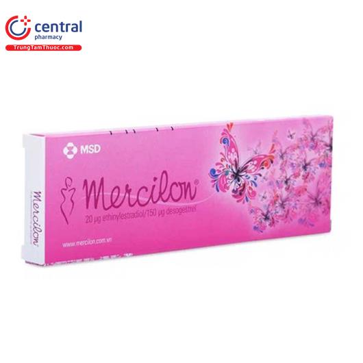 [CHÍNH HÃNG] Thuốc Mercilon MSD tránh thai hằng ngày