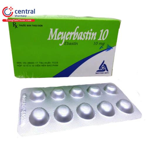 [CHÍNH HÃNG] Thuốc Meyerbastin 10 - Thuốc kháng histamin thế hệ II
