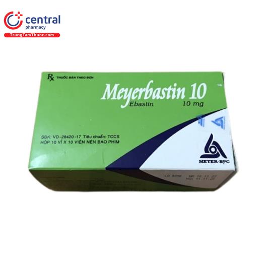 [CHÍNH HÃNG] Thuốc Meyerbastin 10 - Thuốc kháng histamin thế hệ II