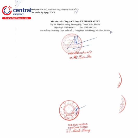 [CHÍNH HÃNG] Thuốc Mifexton 500mg điều trị bệnh não cấp, mạn tính