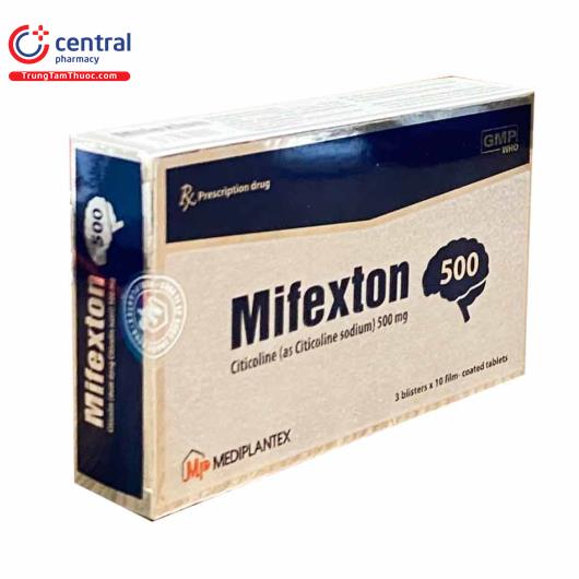 [CHÍNH HÃNG] Thuốc Mifexton 500mg điều trị bệnh não cấp, mạn tính