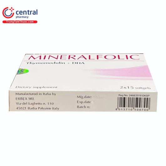 [CHÍNH HÃNG] Mineralfolic viên uống bổ sung vitamin và khoáng chất