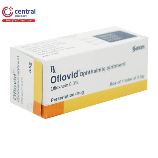 [CHÍNH HÃNG] Thuốc mỡ tra mắt Oflovid điều trị nhiễm khuẩn mắt