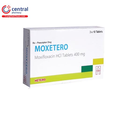 [CHÍNH HÃNG] Thuốc Moxetero 400mg điều trị viêm họng, viêm phế quản