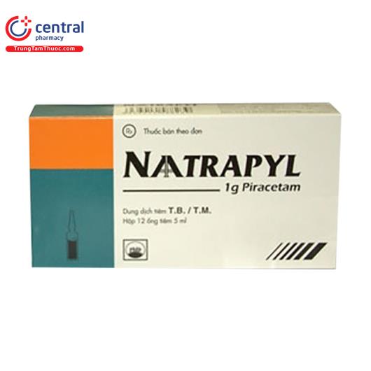 [CHÍNH HÃNG] Thuốc Naatrapyl 1g - cải thiện di chứng đột quỵ