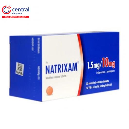 [CHÍNH HÃNG] Thuốc Natrixam 1.5mg/10mg điều trị tăng huyết áp vô căn