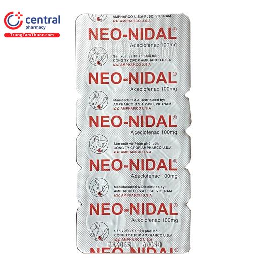 Thuốc Neo-Nidal: Chỉ định, liều dùng và lưu ý sử dụng