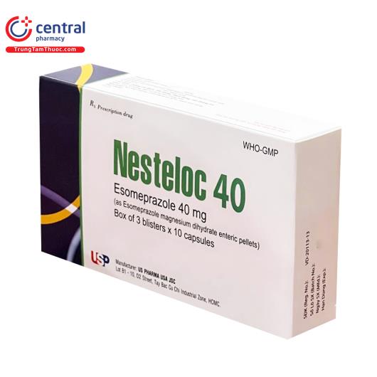 Thuốc Nesteloc 40 (Esomeprazol 40mg): công dụng, lưu ý khi dùng