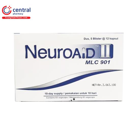 [CHÍNH HÃNG] Thuốc NeuroAiD II MLC 901 hỗ trợ trị đột quỵ, tai biến