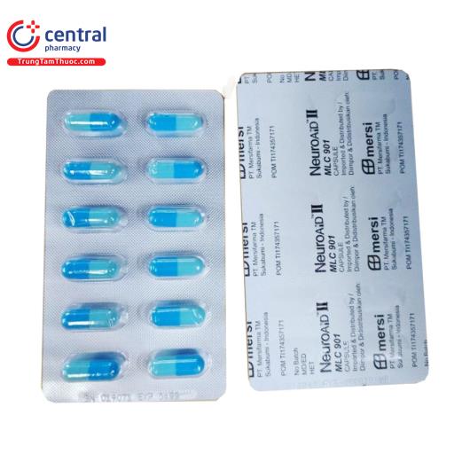 [CHÍNH HÃNG] Thuốc NeuroAiD II MLC 901 hỗ trợ trị đột quỵ, tai biến
