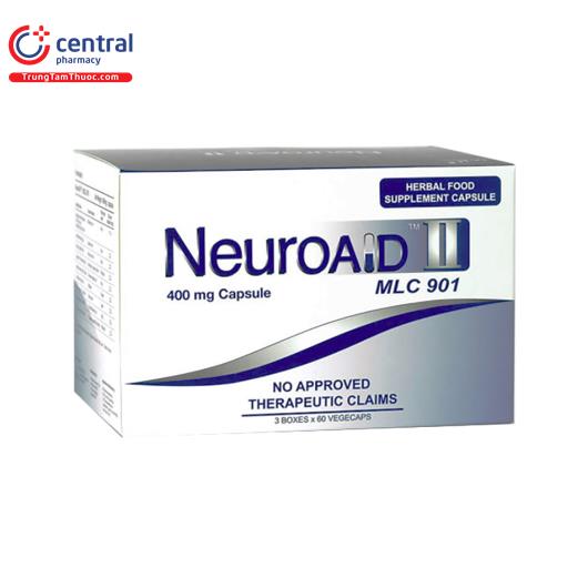 [CHÍNH HÃNG] Thuốc NeuroAiD II MLC 901 hỗ trợ trị đột quỵ, tai biến