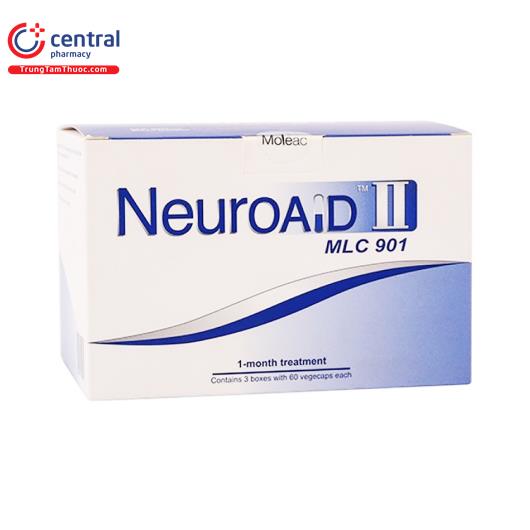 [CHÍNH HÃNG] Thuốc NeuroAiD II MLC 901 hỗ trợ trị đột quỵ, tai biến