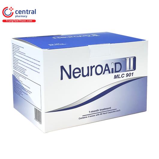 [CHÍNH HÃNG] Thuốc NeuroAiD II MLC 901 hỗ trợ trị đột quỵ, tai biến