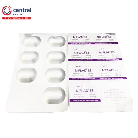 [CHÍNH HÃNG] Thuốc Niflad ES trị nhiễm khuẩn da và tổ chức dưới da