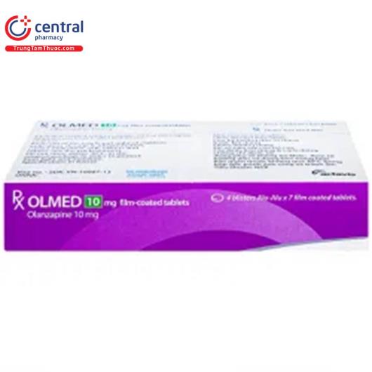 [CHÍNH HÃNG] Thuốc Olmed 10mg - Thuốc điều trị tâm thần phân liệt