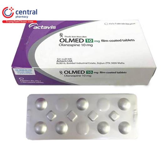 [CHÍNH HÃNG] Thuốc Olmed 10mg - Thuốc điều trị tâm thần phân liệt