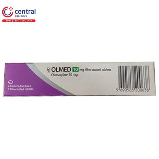 [CHÍNH HÃNG] Thuốc Olmed 10mg - Thuốc điều trị tâm thần phân liệt