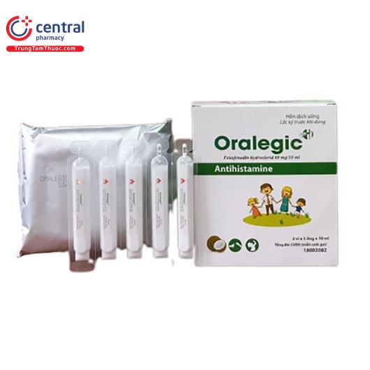 [CHÍNH HÃNG] Thuốc Oralegic 10ml - thuốc điều trị viêm mũi dị ứng và ...