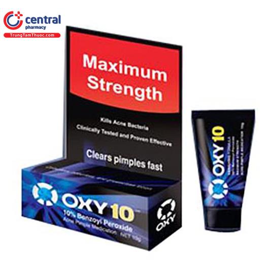 Thuốc Oxy 10 (Benzoyl Peroxide) - giải pháp điều trị mụn hiệu quả