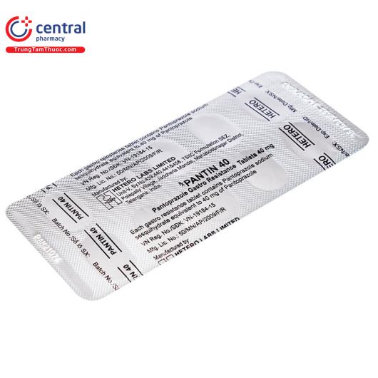 [CHÍNH HÃNG] Thuốc Pantin Hetero điều trị viêm loét dạ dày - tá tràng