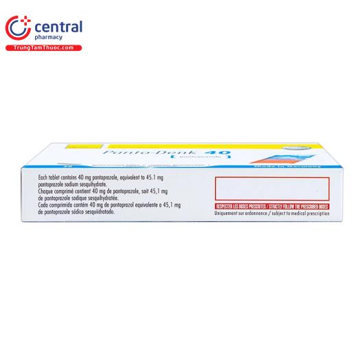 Thuốc Panto denk 40: Cách dùng - liều dùng, giá bán
