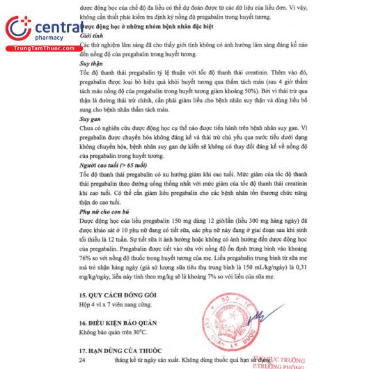 [CHÍNH HÃNG] Thuốc Pegaset 50 trị đau dây thần kinh ở người lớn