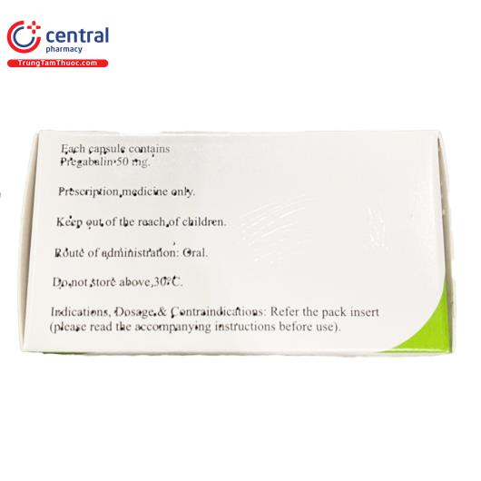 [CHÍNH HÃNG] Thuốc Pegaset 50 trị đau dây thần kinh ở người lớn