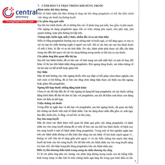 [CHÍNH HÃNG] Thuốc Pegaset 50 trị đau dây thần kinh ở người lớn