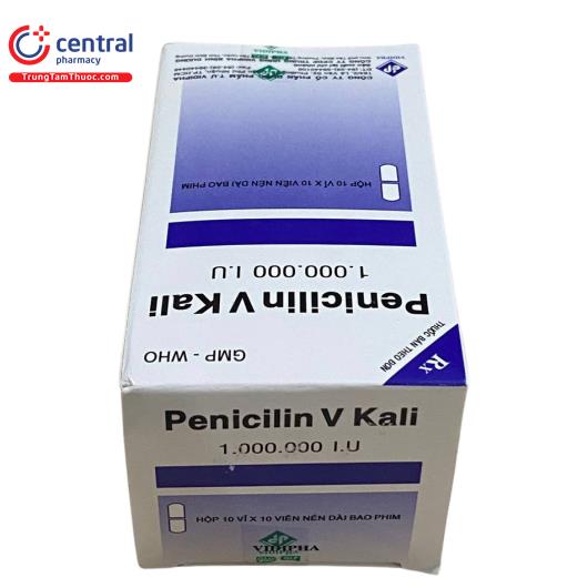 [CHÍNH HÃNG] Thuốc kháng sinh Penicillin V Kali 1.000.000 I.U