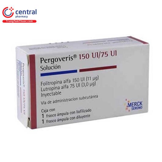 Thuốc Pergoveris 150 IU/75 IU - Thuốc kích thích noãn phát triển