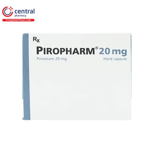 [CHÍNH HÃNG] Thuốc Piropharm 20mg dùng trong viêm xương khớp