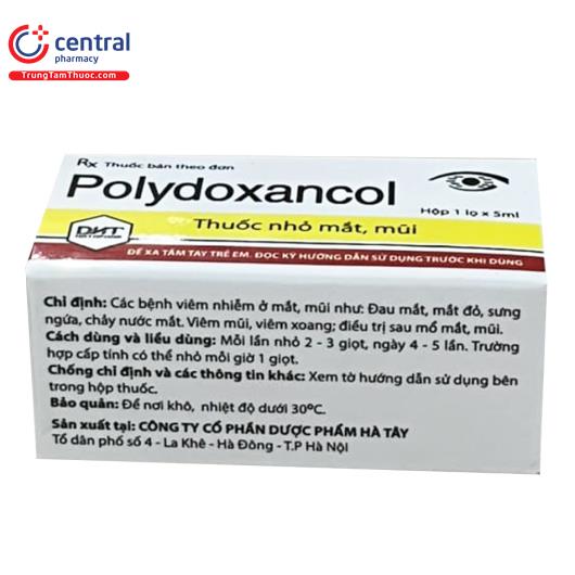 Thuốc Polydoxancol 5ml: Cách dùng – liều dùng, lưu ý khi sử dụng