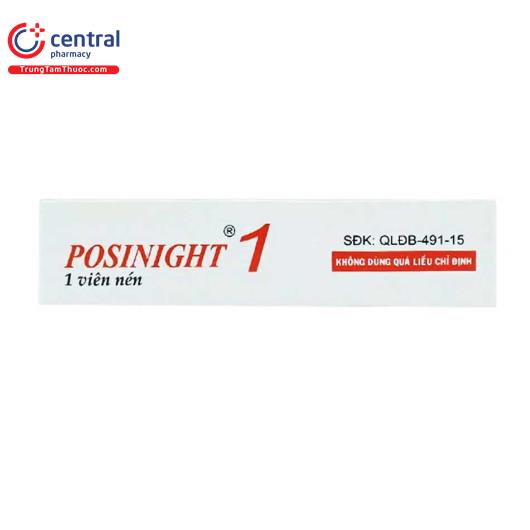 [CHÍNH HÃNG] Thuốc tránh thai khẩn cấp Posinight 1