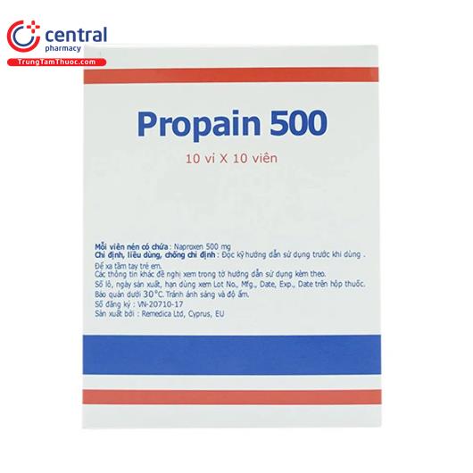 [CHÍNH HÃNG] Thuốc Propain 500 - Thuốc điều trị bệnh viêm xương khớp