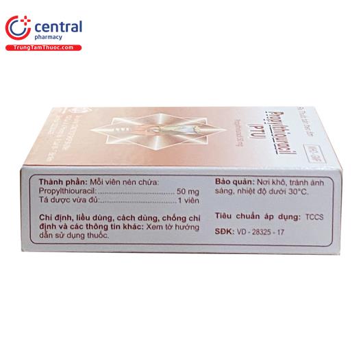 [CHÍNH HÃNG] Thuốc Propylthiouracil (PTU) trị tăng năng tuyến giáp