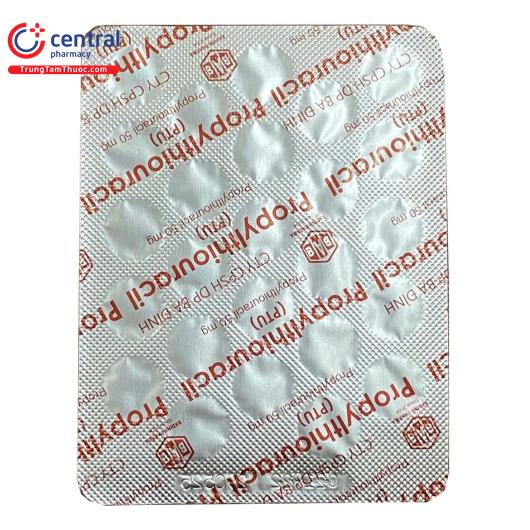[CHÍNH HÃNG] Thuốc Propylthiouracil (PTU) trị tăng năng tuyến giáp