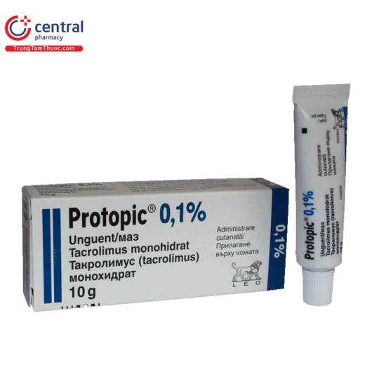Thuốc Protopic 0,1% 10g: cách dùng, liều dùng, lưu ý khi sử dụng