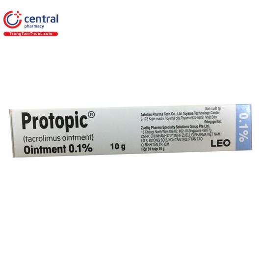 Thuốc Protopic 0,1% 10g: cách dùng, liều dùng, lưu ý khi sử dụng