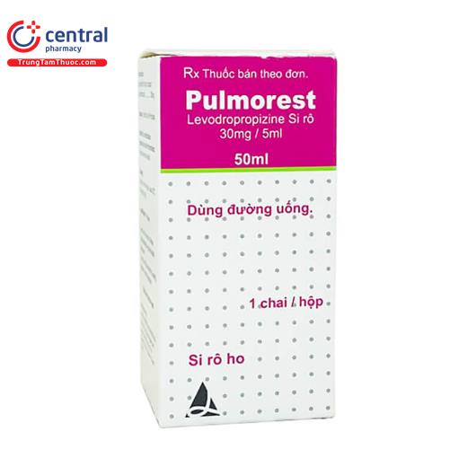[CHÍNH HÃNG] Thuốc Pulmorest 50ml Santa giúp giảm ho hiệu quả