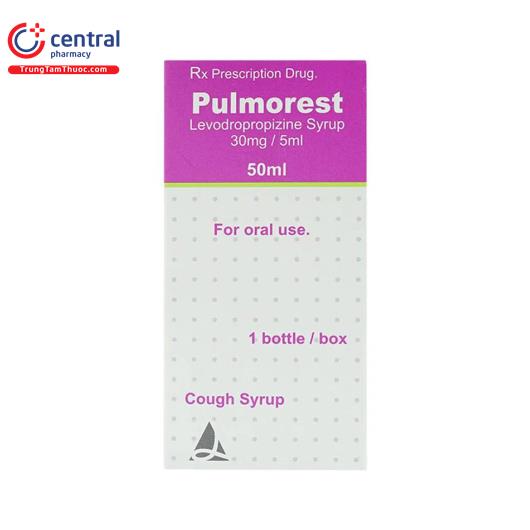 [CHÍNH HÃNG] Thuốc Pulmorest 50ml Santa giúp giảm ho hiệu quả