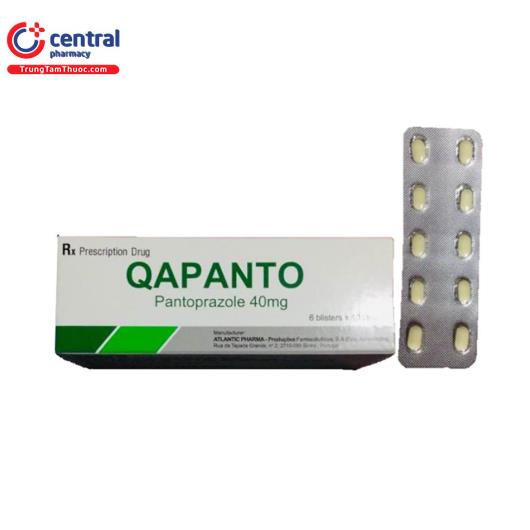 [CHÍNH HÃNG] Thuốc Qapanto 40mg: Thuốc điều trị tăng tiết acid dạ dày